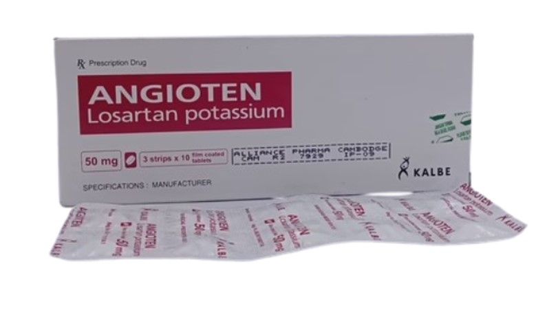 ANGIOTEN 50MG kalbe (10Tabs x3/B0x) - បាយមេដ ខេមបូឌា - Buymed Cambodia ...