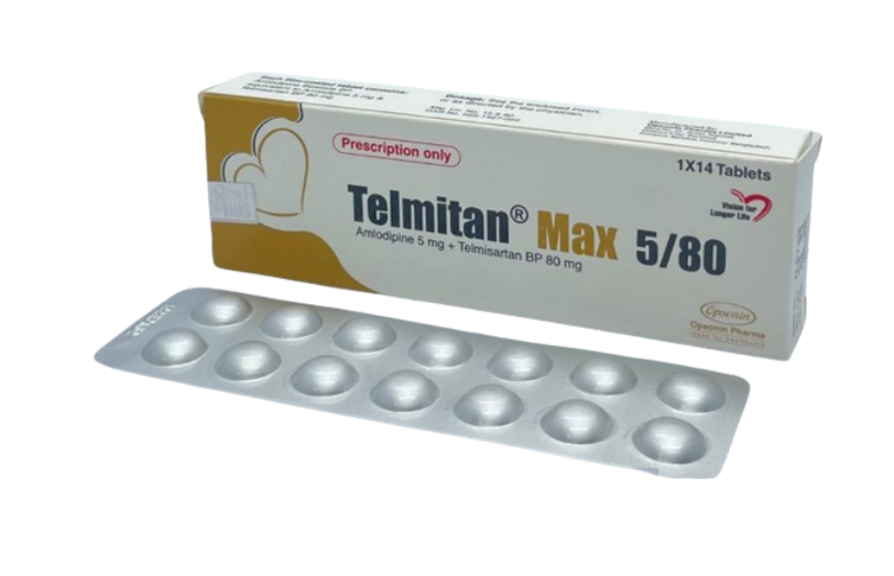 Telmitan max 5mg/80mg opsonin pharma (box/14tab) - បាយមេដ ខេមបូឌា ...