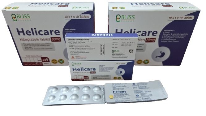 Helicare rabeprazole 20mg bringle healthcare (box/100tab) - បាយមេដ ...