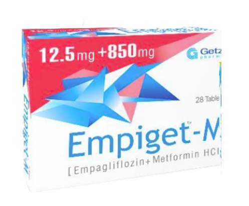Empiget-M 12.5mg/850mg getz (box/28tab) - បាយមេដ ខេមបូឌា - Buymed ...