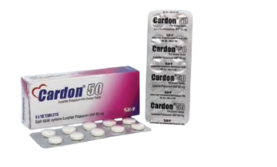 CARDON 50mg Tablet SKF (40's/Box) - បាយមេដ ខេមបូឌា - Buymed Cambodia ...