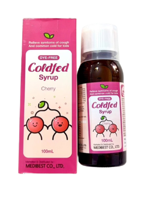 Coldfed Syrup Cherry Nexpharm (Bottle/100ml) - បាយមេដ ខេមបូឌា - Buymed Cambodia ...