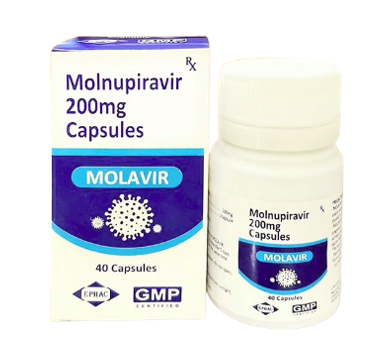 Molavir molnupiravir 200mg ephac (bot/40cap) - បាយមេដ ខេមបូឌា - Buymed ...
