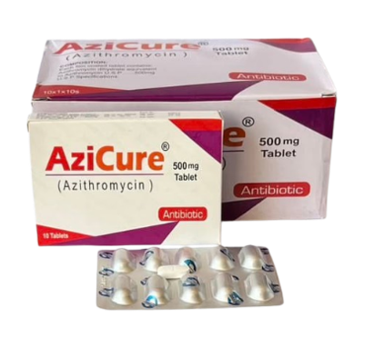 Azicure azithromycin 500mg semos (box/100tab) - បាយមេដ ខេមបូឌា - Buymed ...
