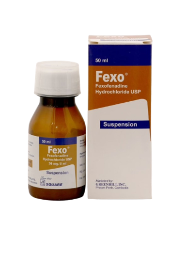 Fexo 30mg/5ml Suspension Square (Bottle/ 50ml) - បាយមេដ ខេមបូឌា ...