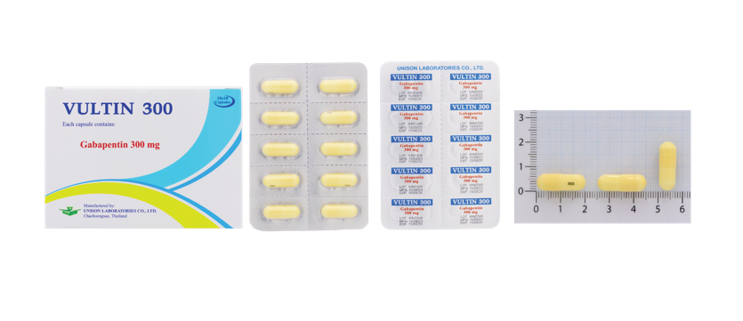 Vultin gabapentin 300mg unison (box/100tab) - បាយមេដ ខេមបូឌា - Buymed ...
